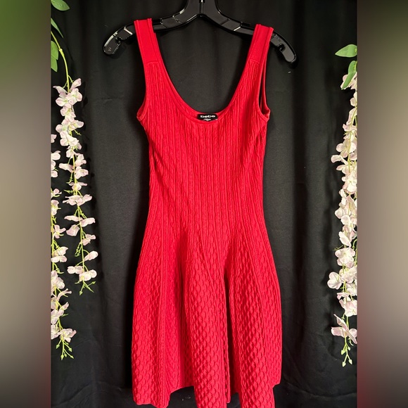 bebe | Dresses | Bebe Red Mini Dress | Poshmark